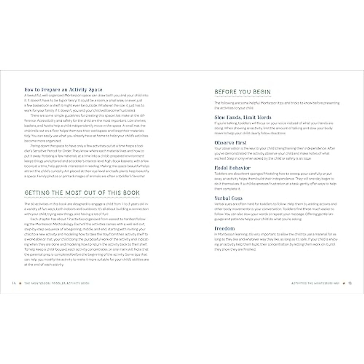 The Montessori Toddler Activity Book: 60 At-Home Games and Activities for Curious Toddlers