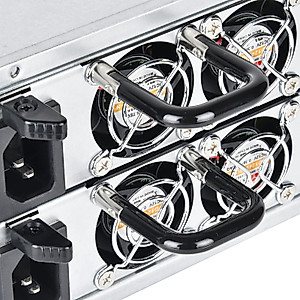 SilverStone Technology GM600 Silver Cybenetics Silver 600W Mini redundant Power Supply, SST-GM600-S, TAA Compliant