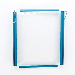 PENN-PLAX Fish Tank Divider – Clear, Perforated Polymer Screen – 11 3/8” x 9 5/8” – Medium – Great for 10 Gallon Aquariums