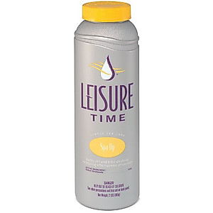 LEISURE TIME A Bright and Clear Cleanser for Spas and Hot Tubs, 32 fl oz & Time 22339A Spa Up Balancer for Hot Tubs, 2 lbs