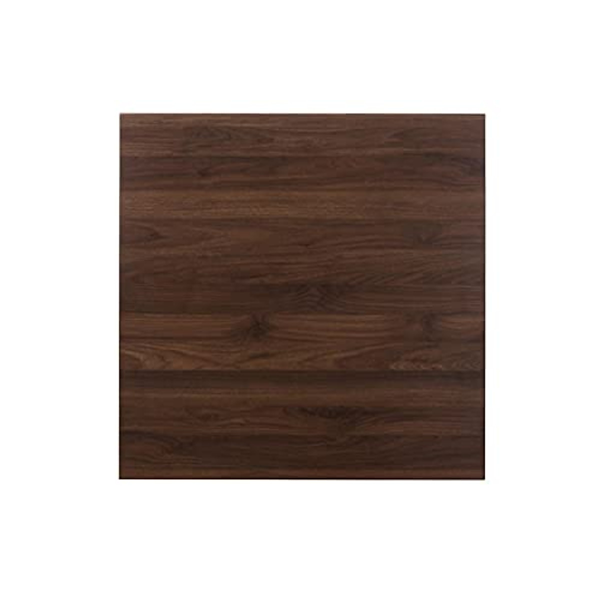 Baxton Studio Lovy Modern and Contemporary Walnut-Finished 5-Piece Dining Set/Contemporary/Brown/Medium Wood/Rubber Wood