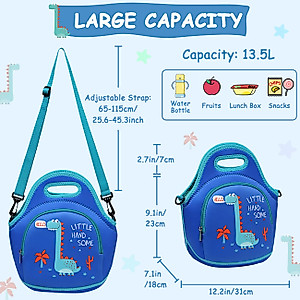 Chasechic Unicorn Lunch Bag and Dinosaur Lunch Bag