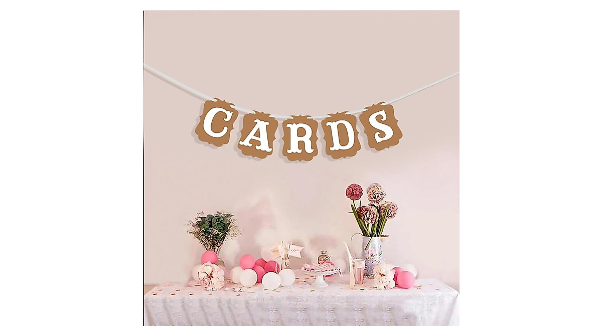 Elegant Cards Banner for Weddings & Graduations