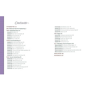 Print and Cursive Handwriting Workbook: 35 Lessons to Improve Your Penmanship