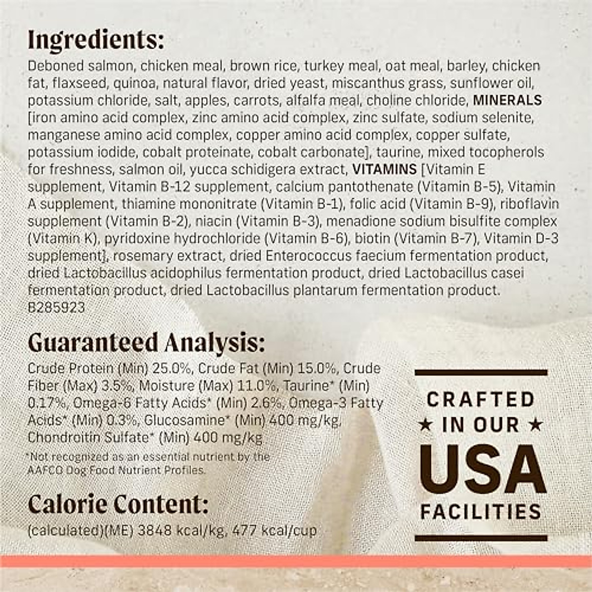 Merrick Healthy Grains Premium Adult Dry Dog Food, Wholesome And Natural Kibble With Salmon And Brown Rice - 4.0 lb. Bag