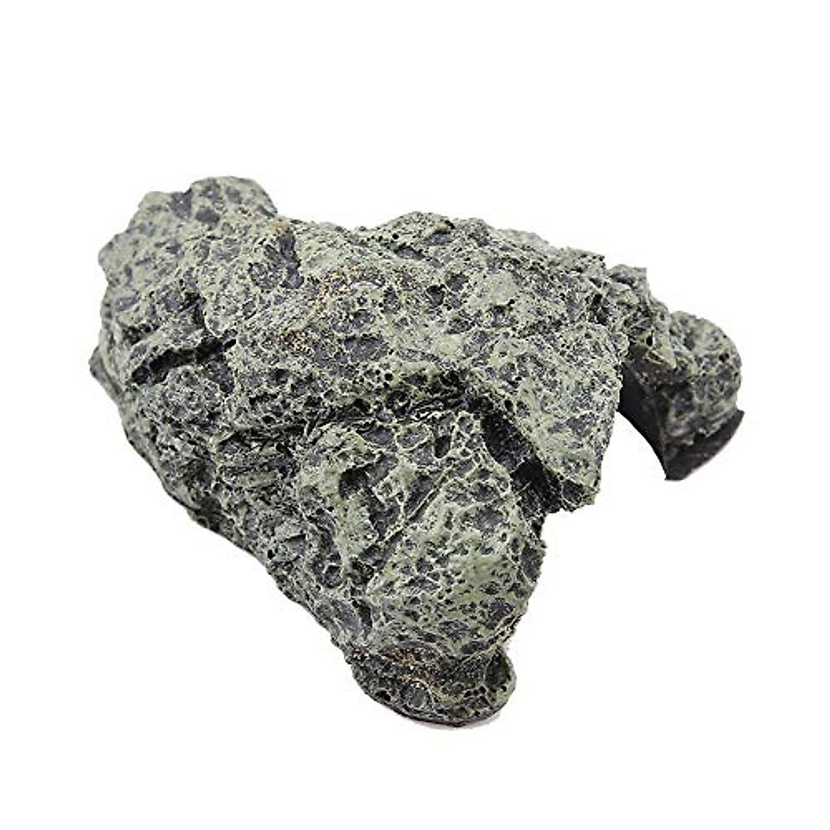 TOPINCN Fish Hiding Cave Aquarium Non-Toxic High Simulation Crawling Turtle Reptile Basking Hide Habitat Tank Decoration Ornament(Small)