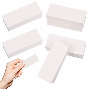 ULTECHNOVO 500pcs Quantitative Filter Paper Chromatography Paper Strips Laboratory Cleaning Paper for Chemistry Laboratories Classroom