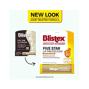 Blistex 5 Star Lip Protct Size .15oz, 3 pack