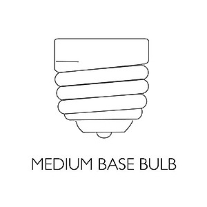 Design House 532382-WHT Concord Lighted Medicine Cabinet, 4, White