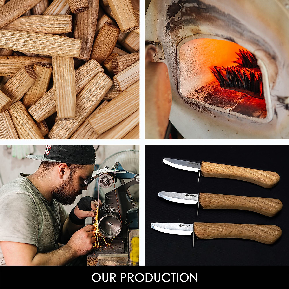 BeaverCraft Whittling Knife for Beginners C1 Kid Stropping Leather Strop Kit for Sharpening Knife Strop LS2P1