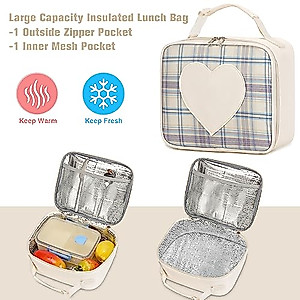 ACESAK Backpack for Girls - Bookbag Backpacks Schoolbag for Girls Kids Teen Women Casual Laptop Travel Daypacks - School Bag Elementary Middle School College Cute Backpack with Lunch Box