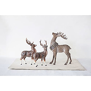 Creative Co-Op Resin LED Light Reindeer