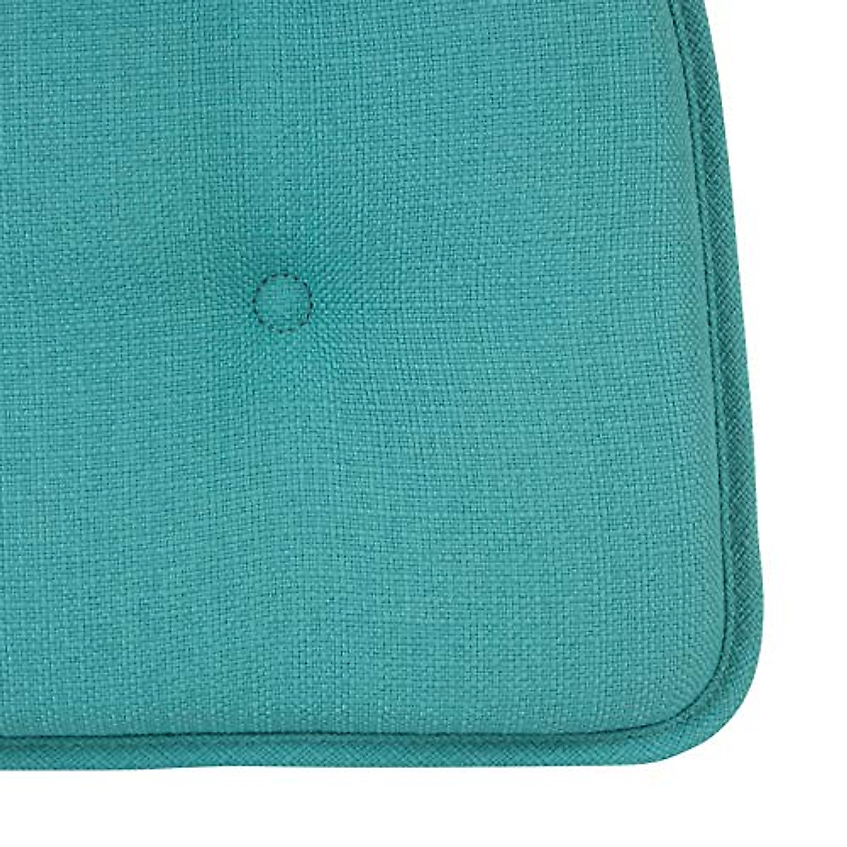 Klear Vu Omega Non-Slip Universal Chair Cushions for Dining Room, Kitchen and Office Use, U-Shaped Skid-Proof Seat Pad, 15x16 Inches, 4 Pack, 07 Teal