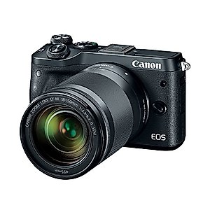 Canon EOS M6 (Black) 18-150mm f/3.5-6.3 is STM Kit, 100