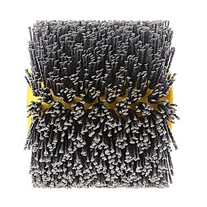 SIGNI Abrasive NYLON Wire Drawing Wheel Drum Burnishing Polishing Brush for wooden furniture floor polishing 120X100mm 120 Grit 1pack