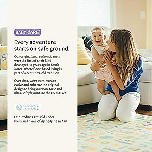 Baby Care Play Mat - Haute Collection (Medium, Sea Petals - Grey)