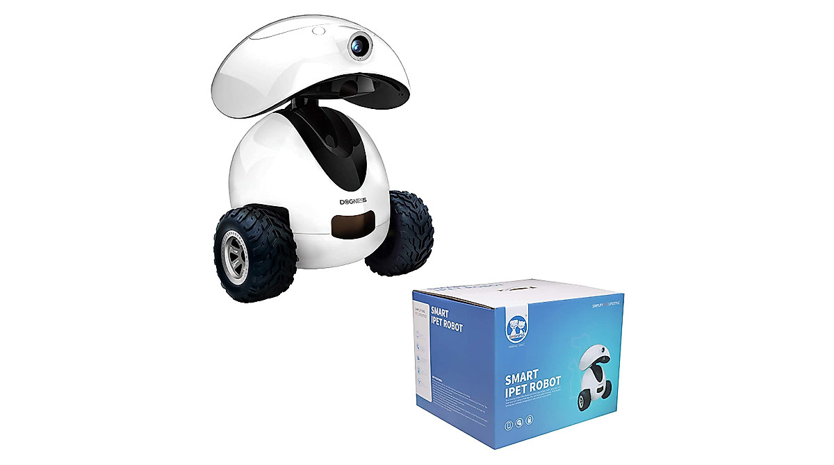 DOGNESS Pet Robot Camera - Monitor Your Pets Remotely