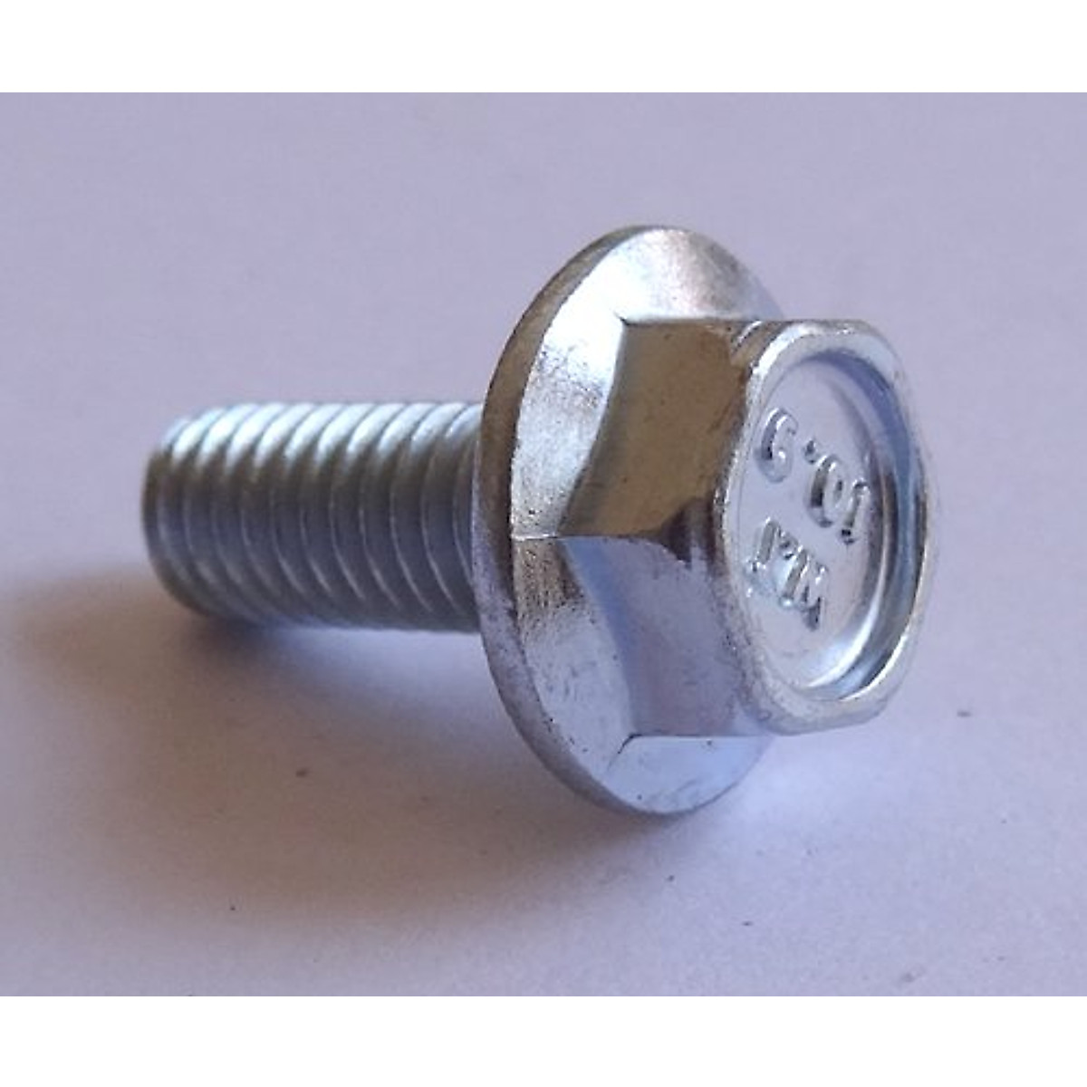 (25) M5-0.8 x 12mm JIS Hex Head Flange Bolt - Small Head, Class 10.9 Zinc