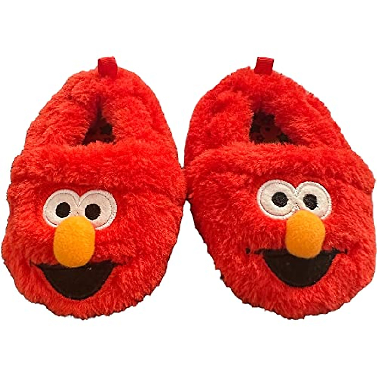 Sesame Street Unisex-Child ELMO Face Slipper (Elmo Puppet 2, us_footwear_size_system, toddler, men, numeric, medium, numeric_2)