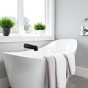 SENTO Oil Bronze Universal Heavy Durable Metal Bathroom Tub Spout Without Diverter, Heavy Duty Metal Bathtub Faucet Without Shower Diverter - 7 Inches 1/2" IPS Inside Thread, Oil-Rubbed Bronze