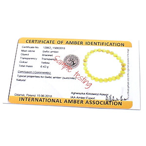 TipTopEco Baltic Amber Adult Stretch Bracelet - 7 Inches (18 cm) Long - Unpolished Honey Beads (Cognac, 7.9 inches)