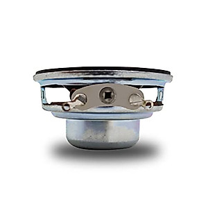 2 Pieces 40mm 4Ohm 5W Full Range Audio Mini Speakers, Loudspeaker for DIY, 16 Core