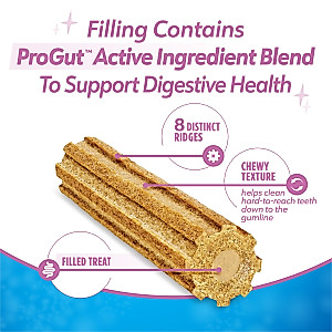 Dentalife Purina Plus Digestive Support Chicken and Pumpkin Flavor Small/Medium Dog Dental Chews, MP - 19 ct. Pouch