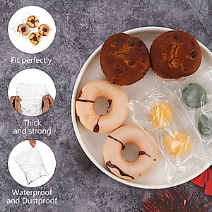 MoloTAR || 200 Pcs 5''x 7'' Clear Resealable Cello/Cellophane Good for Bakery,Adhesive Treat, Candle, Soap, Cookie Poly Bags