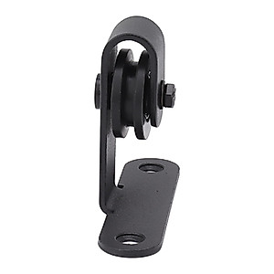 Barn Door Hardware Kit Sliding Door Kit Strong Load Bearing Mini Sliding Door Track Roller Kit Door Track Hardware Closet Track for Single Wooden Door Interior Doors