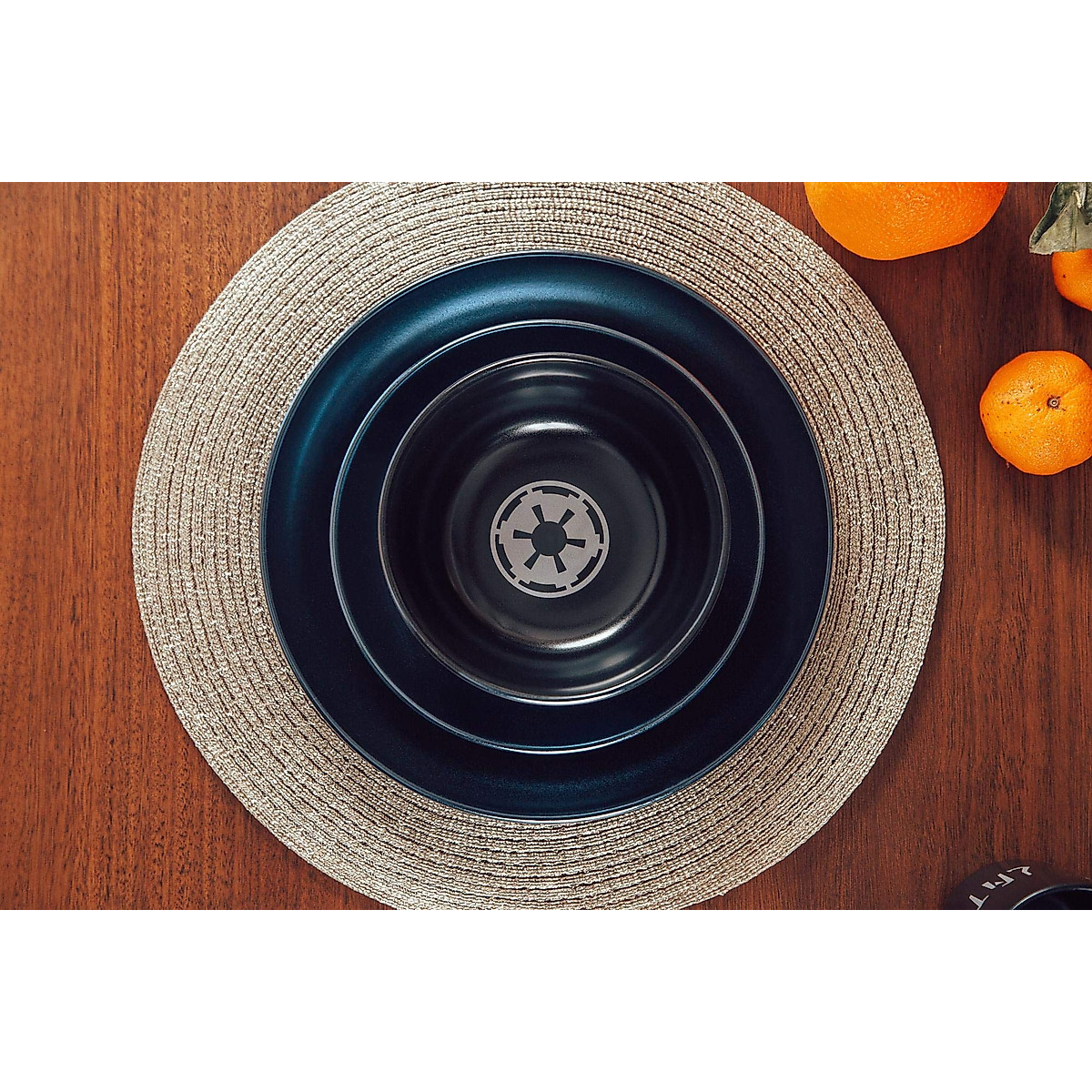 Star Wars The Mandalorian 8-Piece Limited Edition Stoneware Dinnerware Set