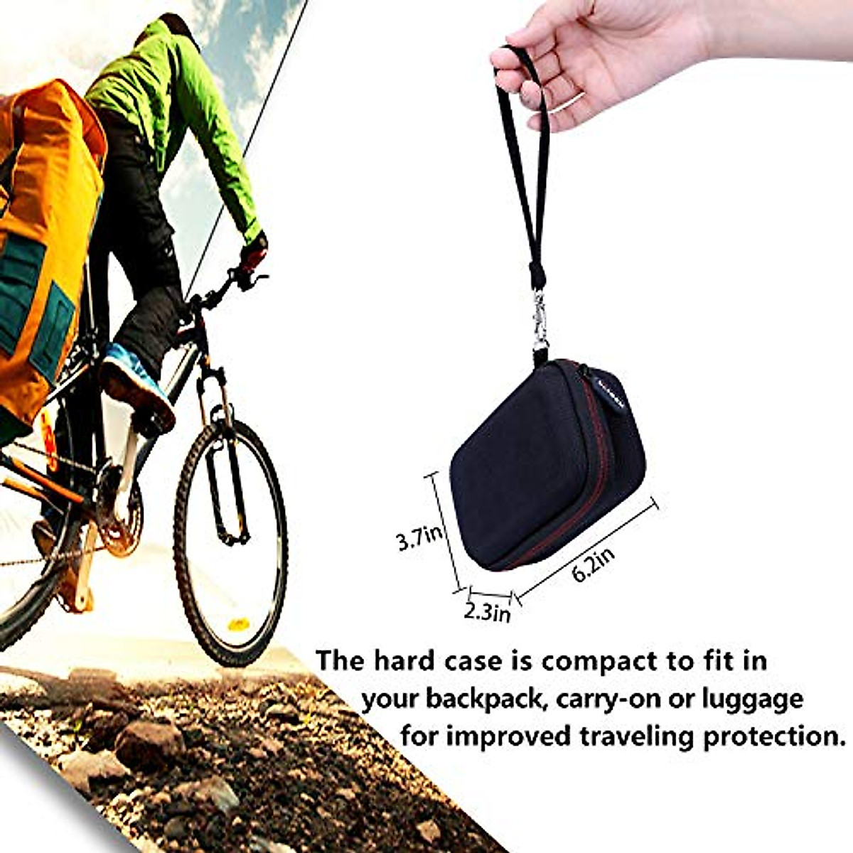 LTGEM Hard Case for Sphero Specdrums (2 Rings) App - Travel Protective Carrying Case Bag(Case Only)