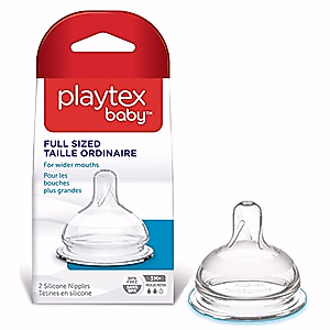 Playtex FullSized Nipple - Medium Flow - 2 Pk