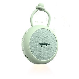 Portable Sound Machine,Sympa White Noise Machine for Baby,Sleep Sound Machine with Night Light,10 Natural Soothing Sounds,16H Playtime,Auto-Off Timers for Relaxing Sleep Aid for Baby Adult