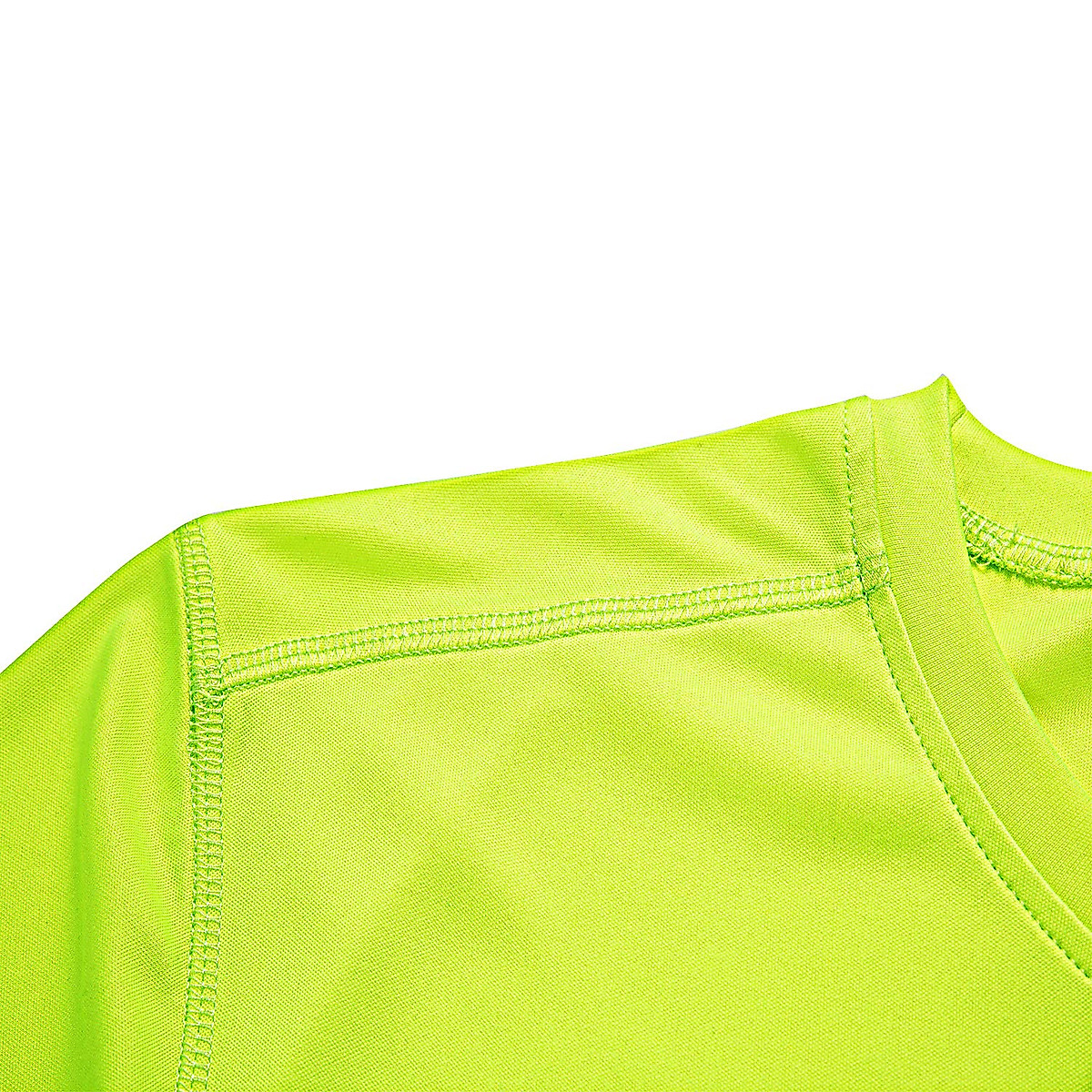 Men's HyperDri Short Sleeve T-Shirt Athletic Cool Running Top (Yellow,L)