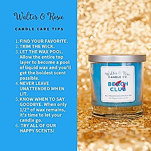 Walter & Rosie Candle Co. - Mouse Keeping 11oz Scented Candle Inspired by Disney Scents - Smell Like Disney Resorts - The Happiest Scents on Earth - Soy Blend - Burns up to 40 Hrs