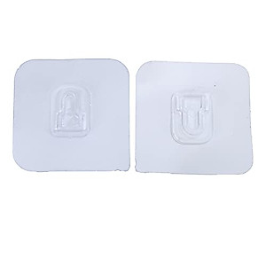 Pssopp Makeup Organizer, Wall Mounted Cotton Pads Dispenser Cosmetics Makeup Cotton Swab Holder for Bathroom Washroom White Gray Canisters