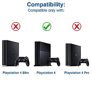 MMOBIEL Power Supply Cable Connector 4-Pin Replacement for PlayStation 4 PS4 ADP-240CR 65mm Including TR8 Screwdriver