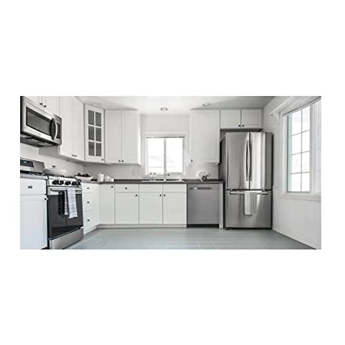 Rust-Oleum 100806 Home Floor Coating Kit White