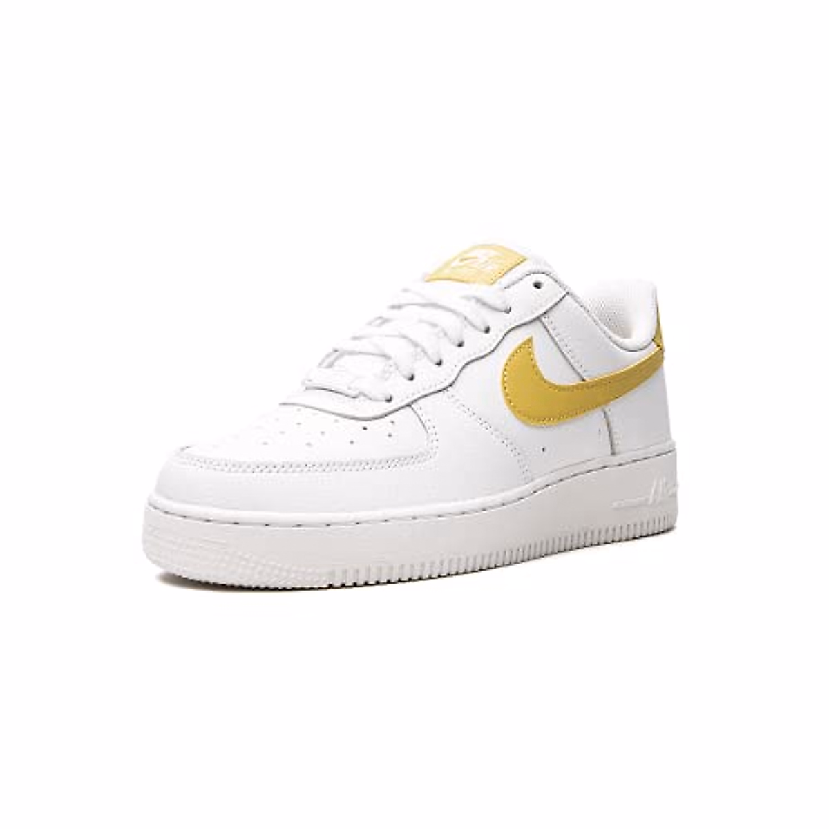 Nike Womens WMNS Air Force 1 Low 315115 170 White/Saturn Gold - Size 9W