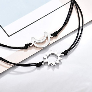 Tarsus Friendship Bracelets Gifts, Best Friend BFF Bracelet Gifts for 2 Bestfriend Sister Women Friends Female Birthday Christmas Galentines Day