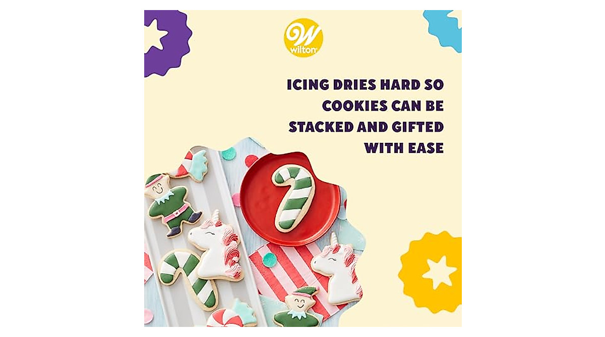 Wilton Royal Icing Mix - Easy Decorate & Create 2 Cups of Delicate Flowers