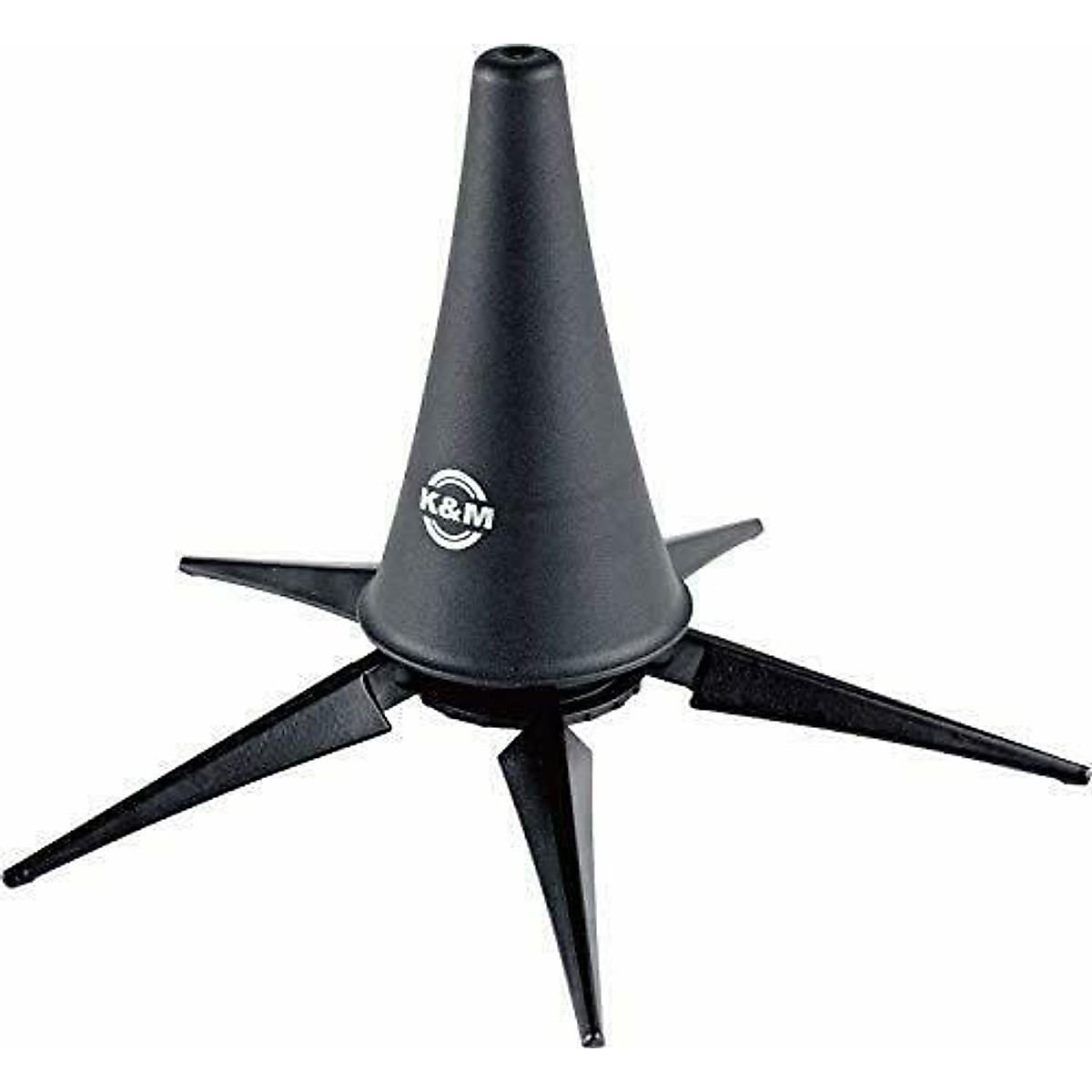 K&M - König & Meyer 15228.000.55 Clarinet In-Bell Portable Stand - Lightweight with 5 Leg Folding Base - Fits A and B Clarinets - Stable Secure Base - Professional Grade - Made in Germany - Black