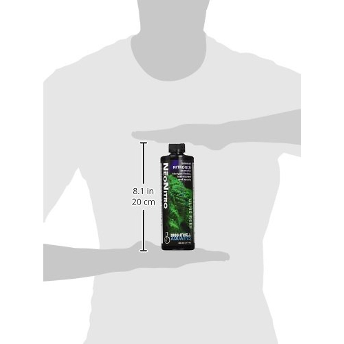 Brightwell Aquatics NeoNitro - Nitrogen Supplement for Low Nutrient Reef Aquariums, 500 ml