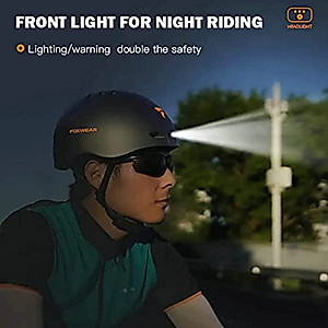 Smart Bike Helmet for Adult, Helmet with Camera(32GB TF Card Included), Helmet Video Recorder with Security Lights for Safe Riding，Motorcycle Helmet，tachograph