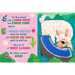 Baby Farm Animals - Silicone Touch and Feel Board Book - Sensory Board Book