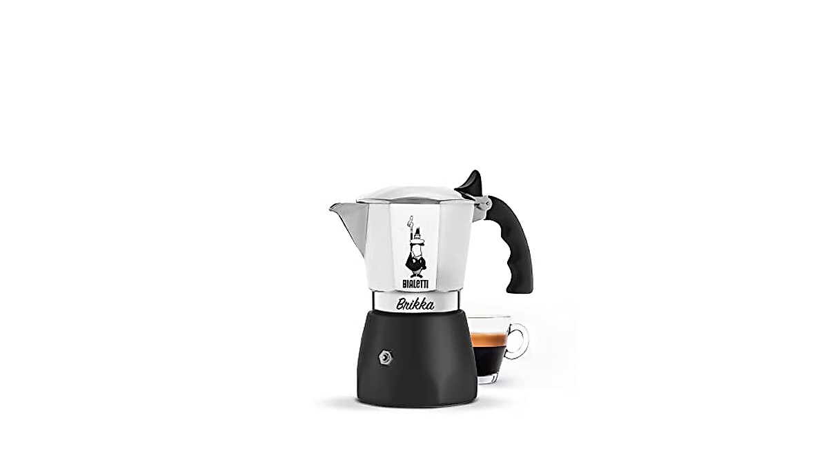 Bialetti Brikka Moka Pot - Crema-Rich Espresso Maker