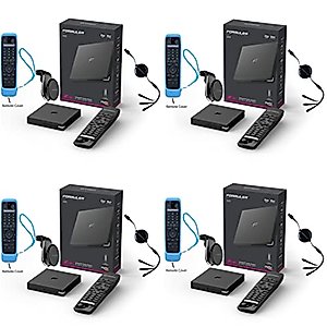 Formuler Z10 Android 10 Dual Band 5G LAN 2GB Ram 8GB ROM 4K |Bonus Magnetic Car Mount |Bonus Silicone Case Cover for Remote Control|3 in 1 Charger (Pack of 4)