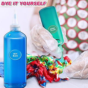 PATIFEED Tie Dye Kit - Tie Dye Kits for Kids with 4Oz Bottles 26 Vibrant Colours, Permanent Non-Toxic Tye Dye Kit for Large Groups, Tie Dye Party Supplies(Dye up to 45 Project)