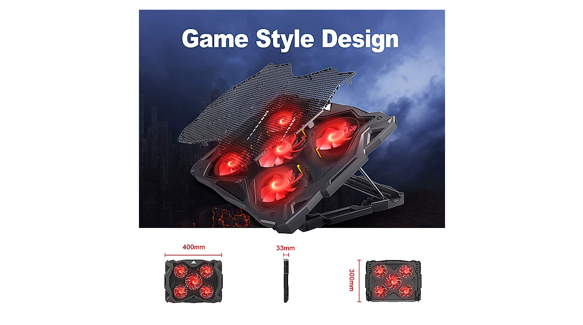 Pccooler Laptop Cooling Pad - Efficient Heat Management