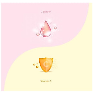 EVERYDAZE BT21 Essential C’s Collagen + Vitamin C Konjac Jelly | Vegan, 10 Calories, 0 Sugar | Lychee | 10 Packs | Healthy Diet Pouch Drinkable Snack Drink, Weight Management